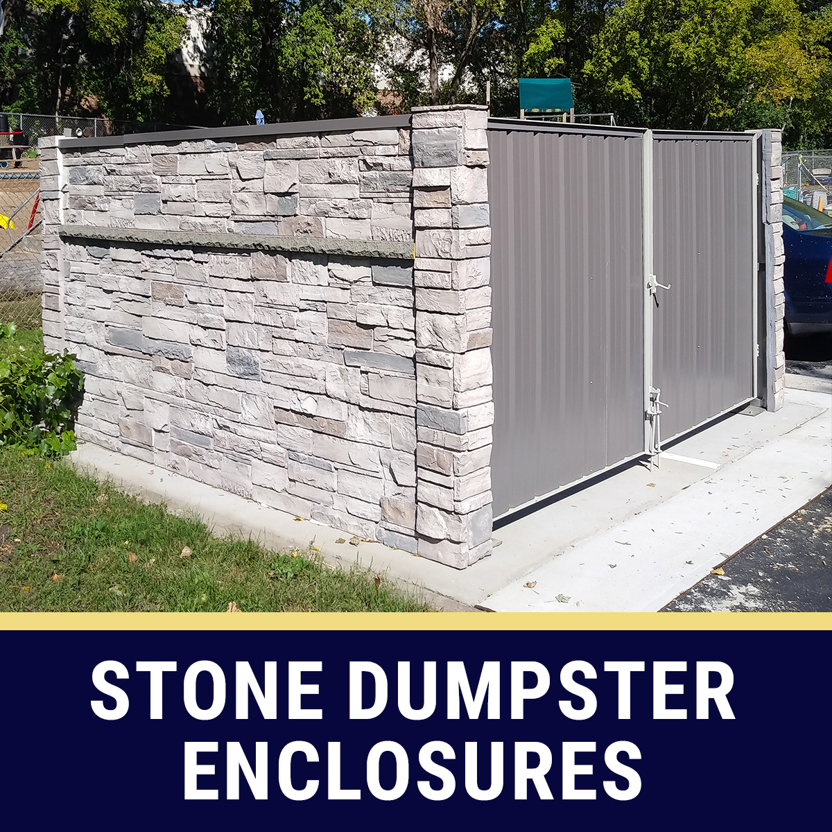 Stone Enclosure Gallery - Choice Enclosures
