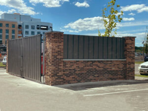 A Cost-Effective Brick Dumpster Enclosure! - Choice Enclosures