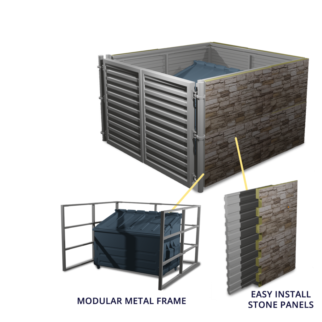 Stone Enclosure Kit - Choice Enclosures